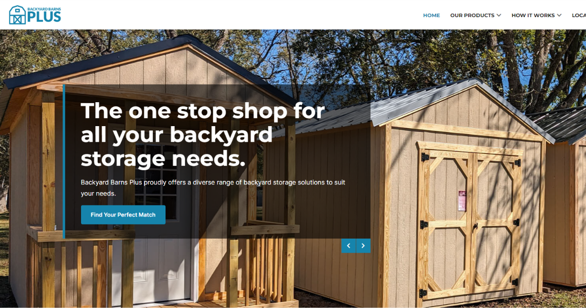 Top Grade Storage Sheds In South Carolina - Backyard Barn Plus