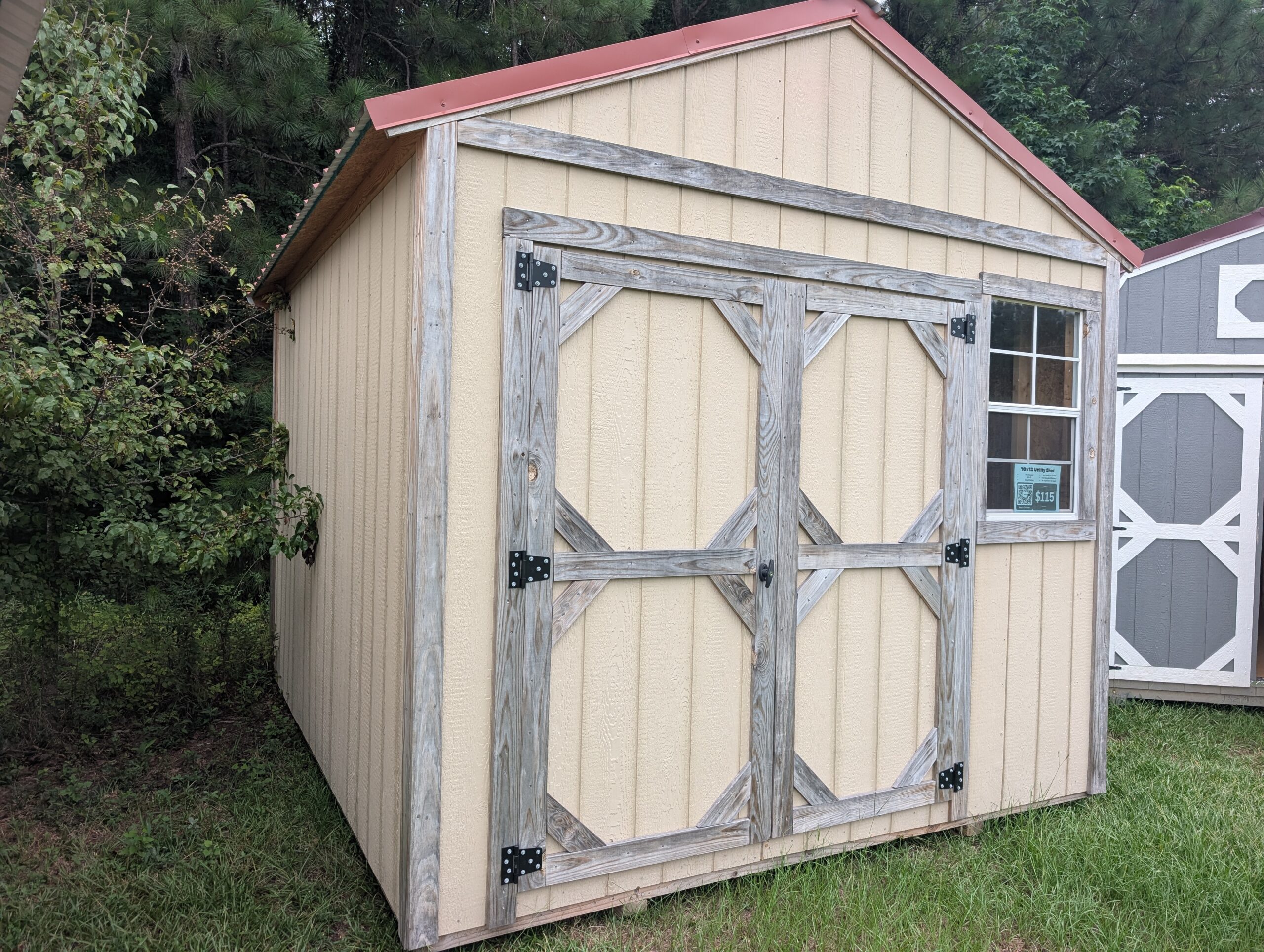 10x12 Utility Shed [WMur] - Backyard Barns Plus
