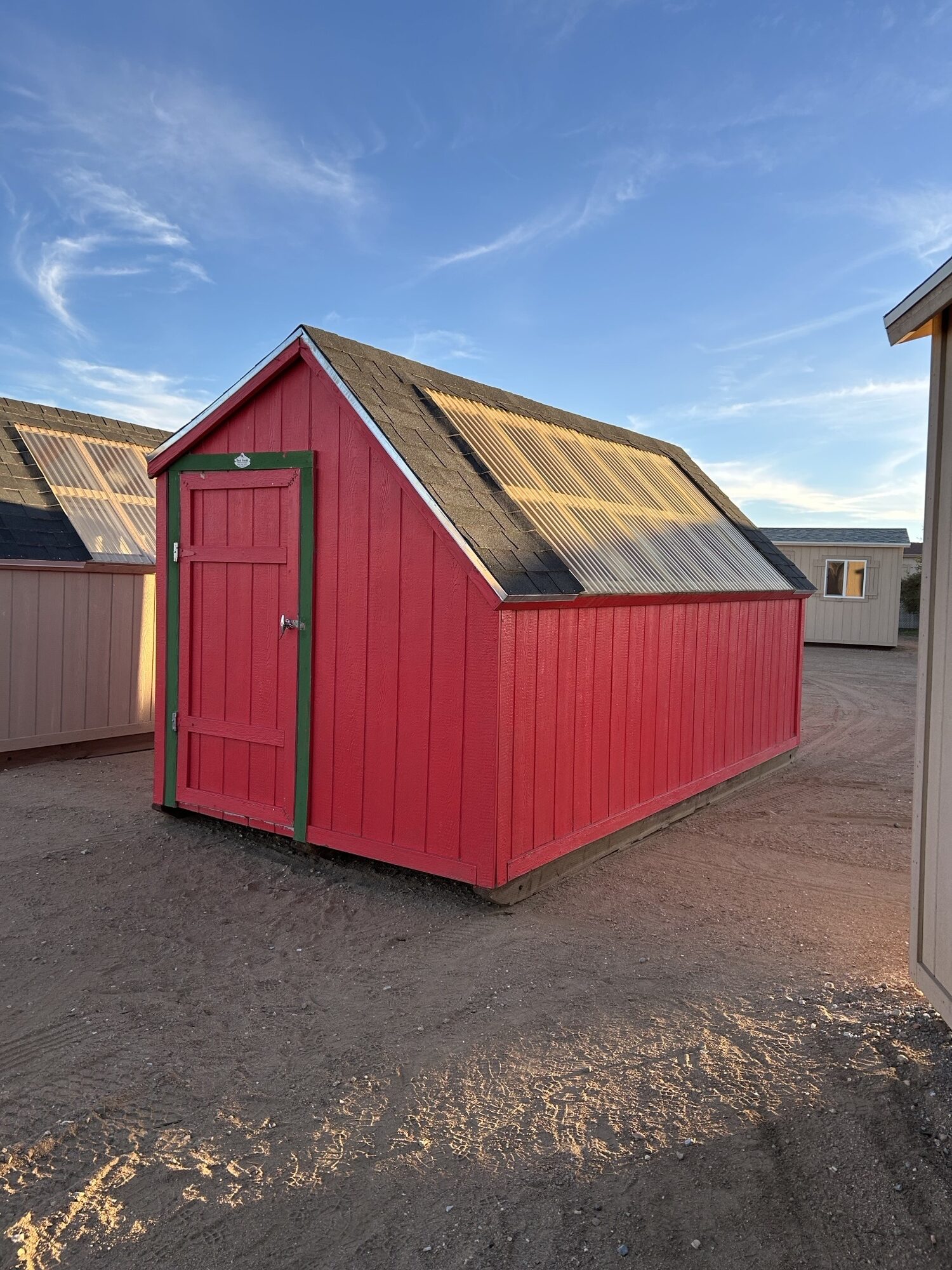 SOLD 8x16 Greenhouse STK #GVB10 (SOLD AS IS) - Shed World