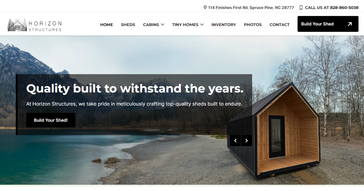 Horizon Building Co. | Top Quality Sheds For Sale in Spruce Pine