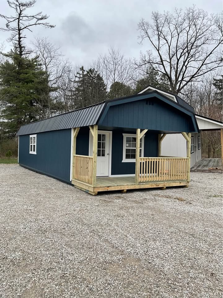 14x40 Lofted Cabin - Centier Shed Sales